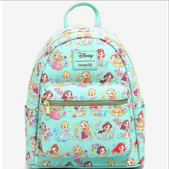 Loungefly | Bags | Nwt Loungefly Disney Princesses Mini Backpack | Poshmark